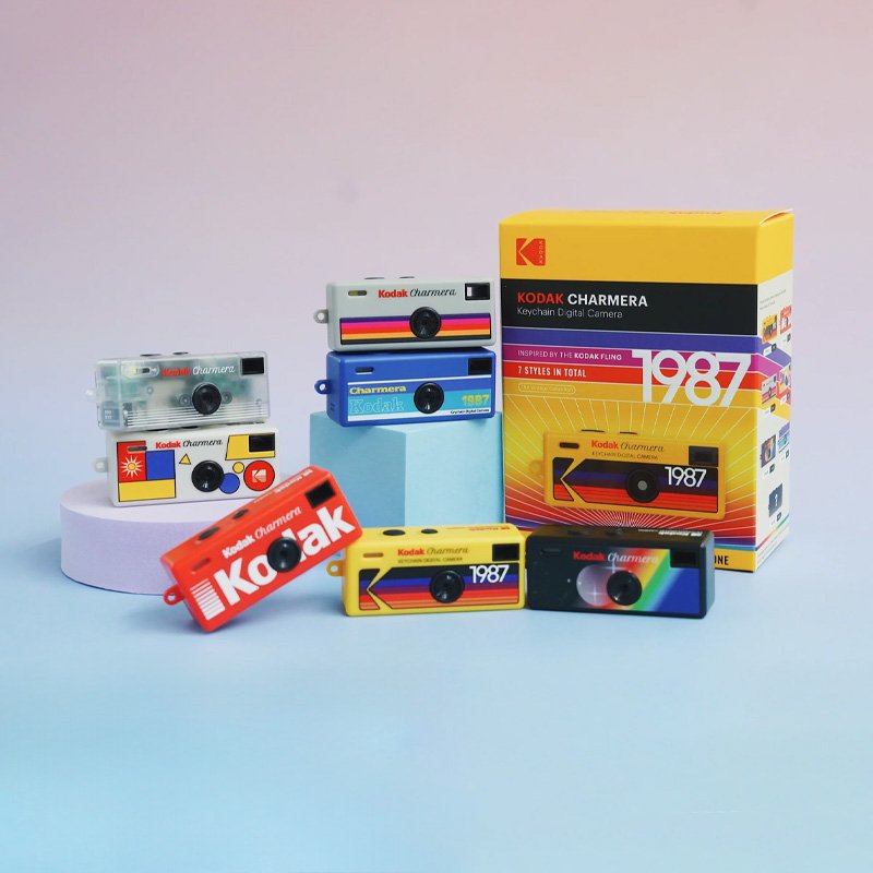 KODAK Charmera Keychain Digital Camera - (MicroSD included) – Camera ...